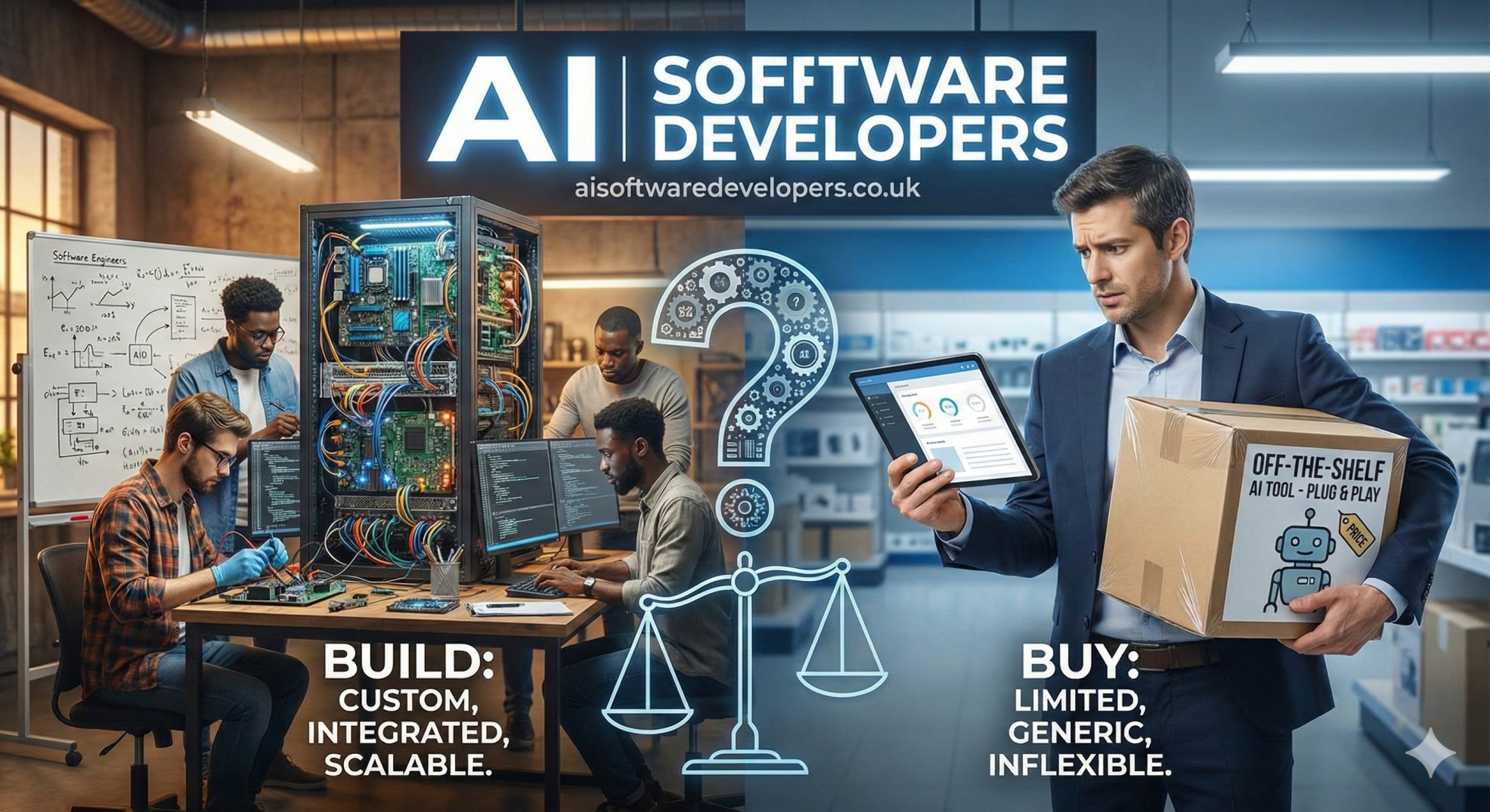 Build vs. Buy: Why an Off-the-Shelf AI Tool Isn’t Always the Answer ...